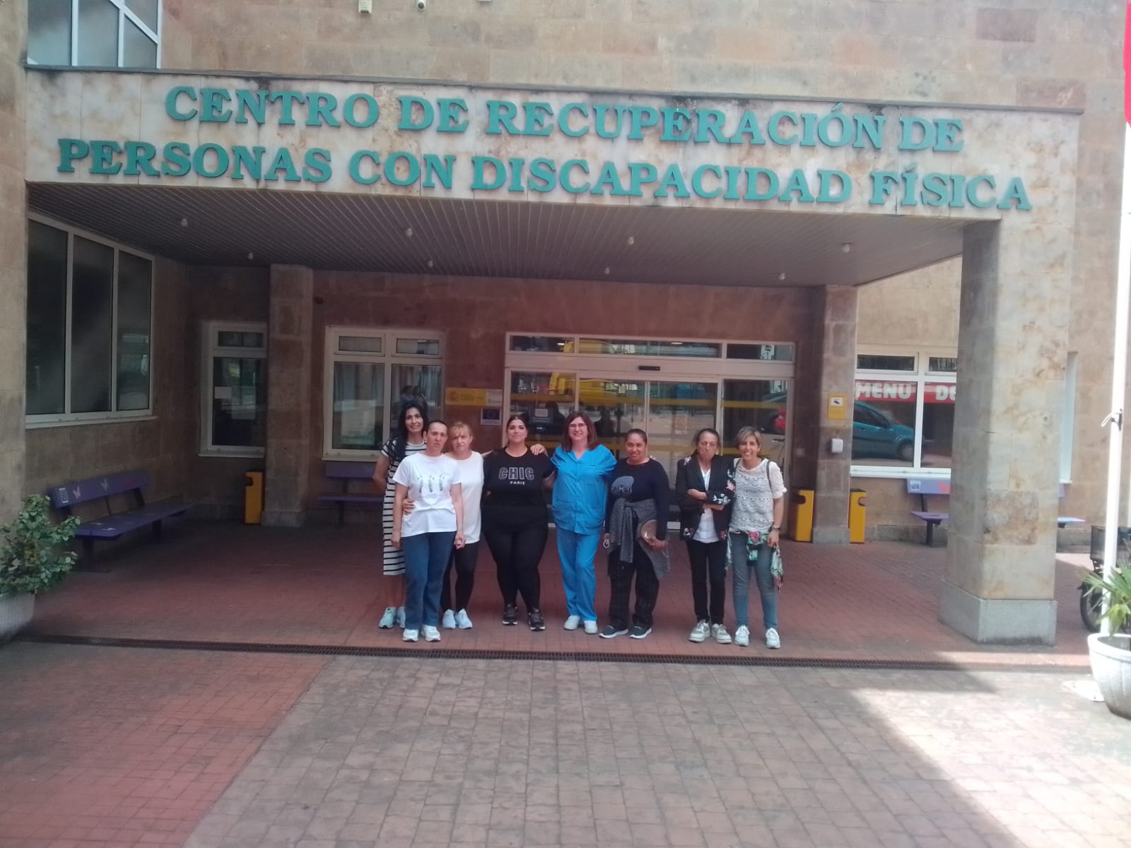 Las participantes de la Acción formativa “Atención Sociosanitaria ...