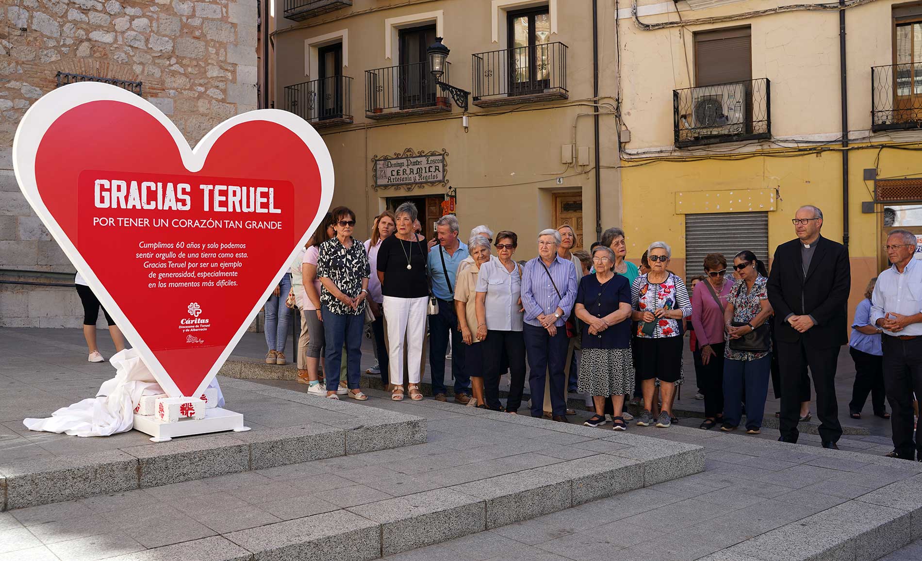 «Gracias por tener un corazón tan grande» - Cáritas Teruel y Albarracín